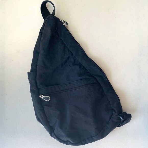 Ameribag | Bags | Ameribag Healthy Back Bag Tote Black Sling Backpack Alternative One Shoulder ...